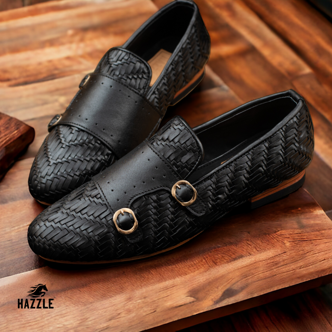 Braided Double Monk - Black – Hazzle