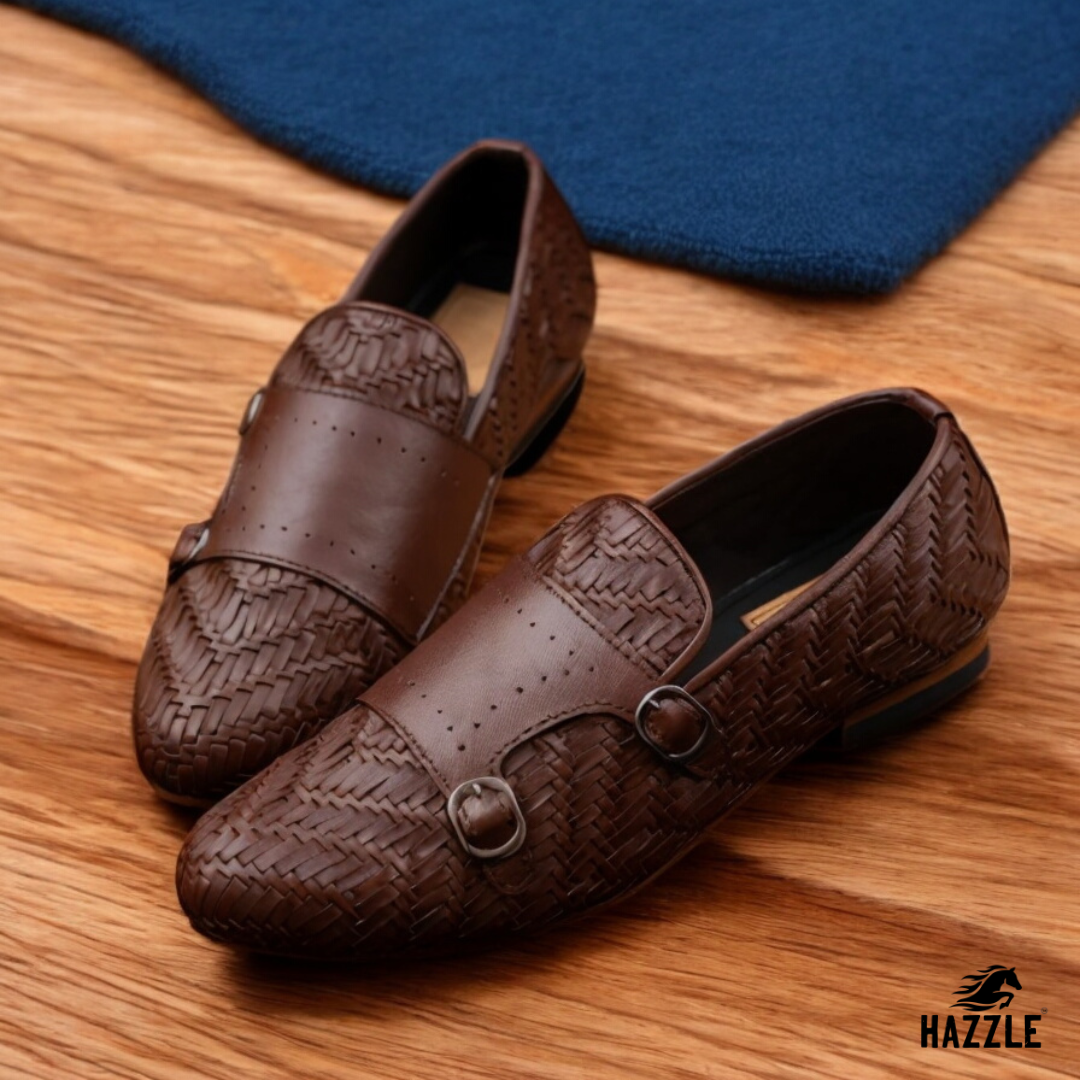 Braided Double Monk - Brown – Hazzle